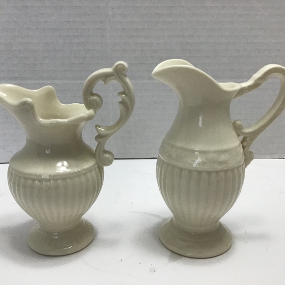 Godinger | Dining | Two I Godinger Co Ivory Porcelain Creamer Pitcher ...